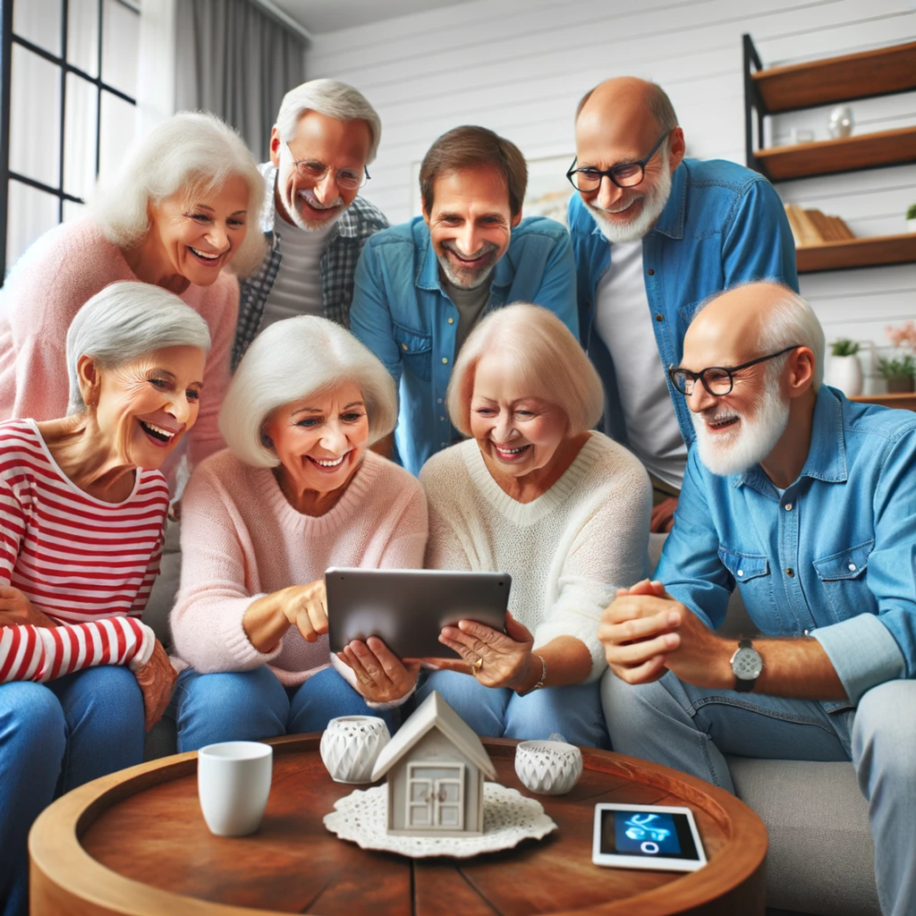 Adultos Mayores Aprovechando al Máximo la Tecnología